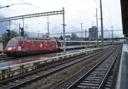 Die Eurocity-Züge Schweiz-Österreich - info24 - Bahn und UEFA Euro 2008