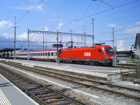 Die Eurocity-Züge Schweiz-Österreich - info24 - Bahn und UEFA Euro 2008