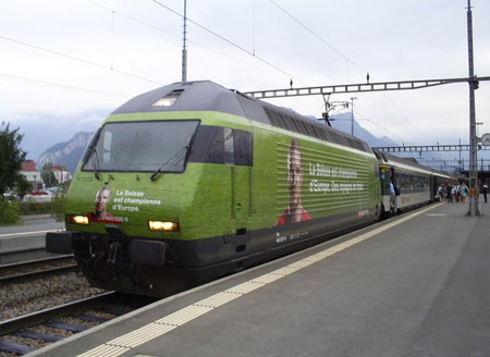 Die Eurocity-Züge Schweiz-Österreich - info24 - Bahn und UEFA Euro 2008