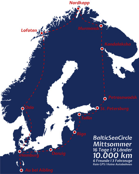 ROUTE - Baltic Circle Buam