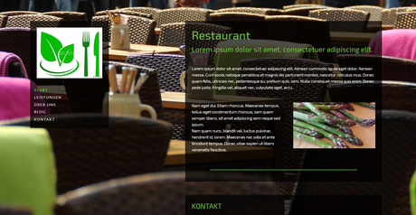 Homepage Layout-Beispiele - Webseite erstellen