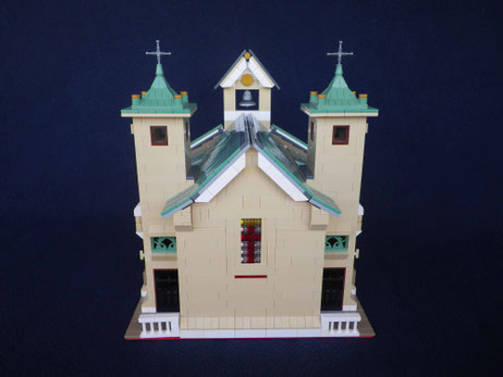 N° 19 - LEGO Modular Roman Church - Bricker & Co Unlimited