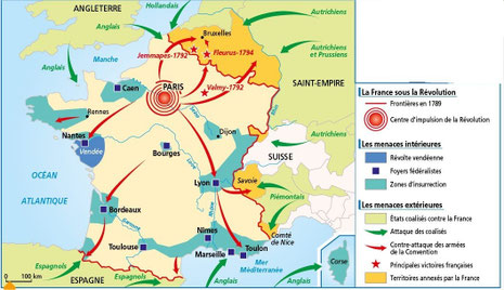 La France en 1794 - monsieurcottels jimdo page!