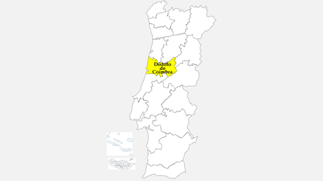 O DISTRITO DE COIMBRA - Evolução da População