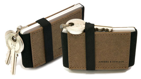 Mini Portemonnaie. Kleine Geldbörse. leicht & kompakt - ANDERS & KOMISCH