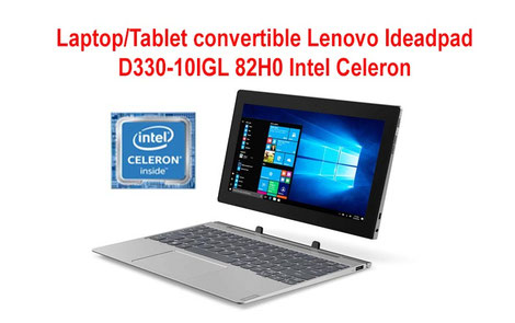 Laptop/Tablet convertible Lenovo Ideadpad D330-10IGL 82H0 Intel Celeron ...