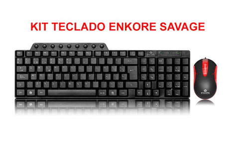 Kit teclado enkore Savage Ent 1500 - Innova Meganegocios