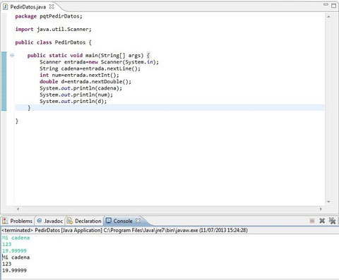 Pedir datos a un usuario - Página Jimdo de tutospoo