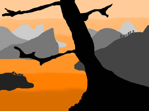 GA8 - Bitmap - Sunset (Term 4) - Miss Koppejan: CMS Computers