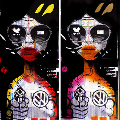 Miss Bugs Art - Unikate und limitierte Editionen, signierte Graphik aus ...