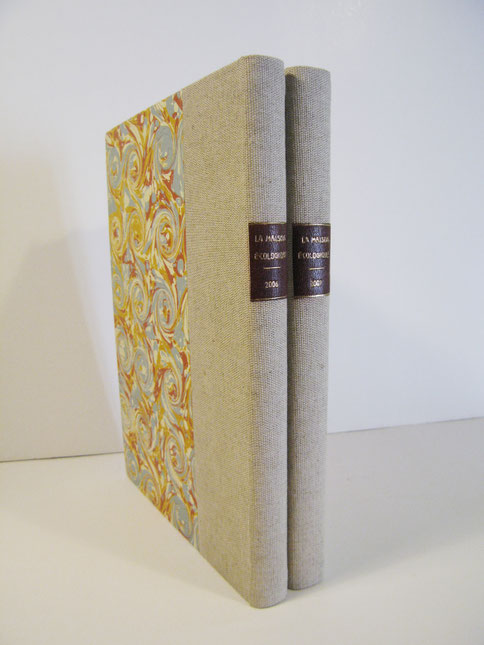 les cours et formations en reliure - Atelier Graphomane reliure et ...