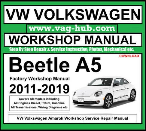 Volkswagen Beetle Workshop Manual. Wiring diagram - Workshop