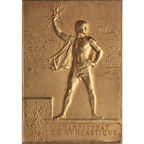 Olympic Winners Medal – Paris 1900 - theolympicdesign – Olympic Design ...
