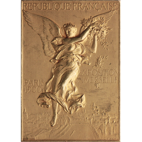 Olympic Winners Medal – Paris 1900 - theolympicdesign – Olympic Design ...