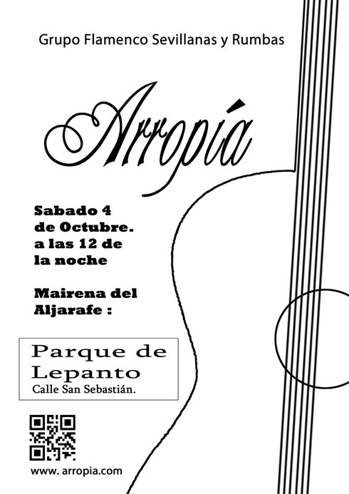 Conocenos - Grupo Flamenco Arropia, sevillanas y rumbas. Sevilla