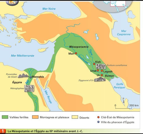 L'Orient ancien - l'histoire-géo à la maison