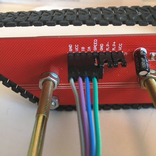 Verkabelung des Ardurobots - ardurobot