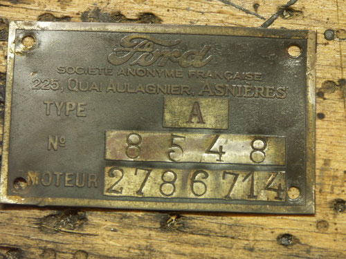 Speedometer Assembly - Ford Model A - 1930 Briggs TownSedan Restoration ...
