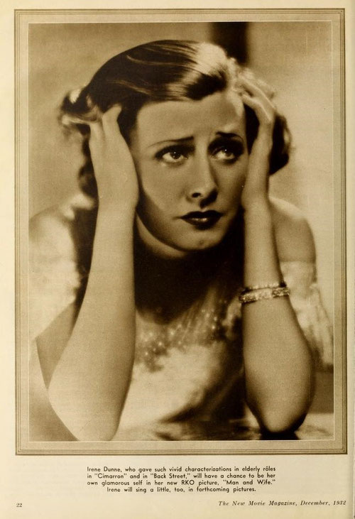 Magazine Publicities from the 30s - irenedunnesite - the place for all ...