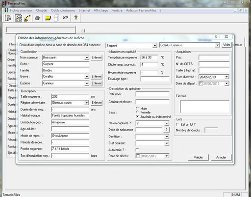 Registro de datos de mascotas, por Iberozoo | Mucho-reptil