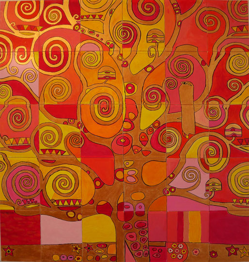 Arbre de vie de Gustave Klimt - Site de melaniealbert