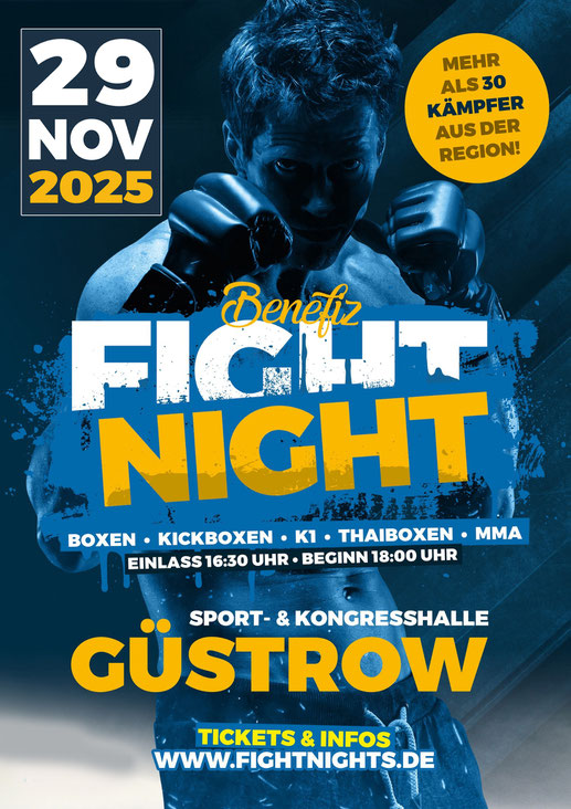 Fightnights - Rostock, Stralsund und Güstrow Fightnights - Rostock, Stralsund und Güstrow