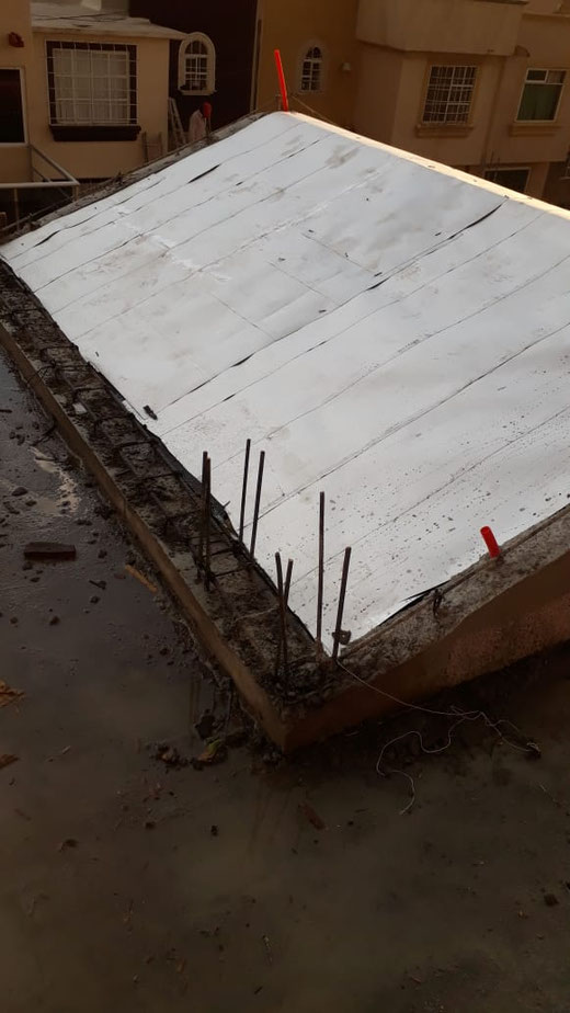 + Colocacion del rollo para el colado de Losasa de techo - Página web ...