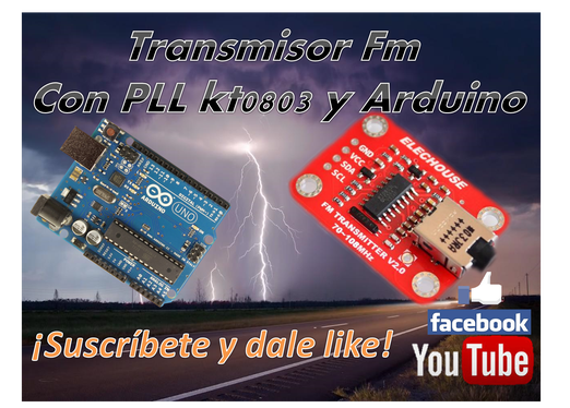 Transmisor Fm con Arduino y Pll Kt 0803 - transmisoresfmstereo Jimdo-Page!