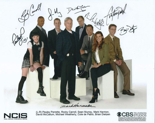 NCIS Autographs - autographwalls Webseite!
