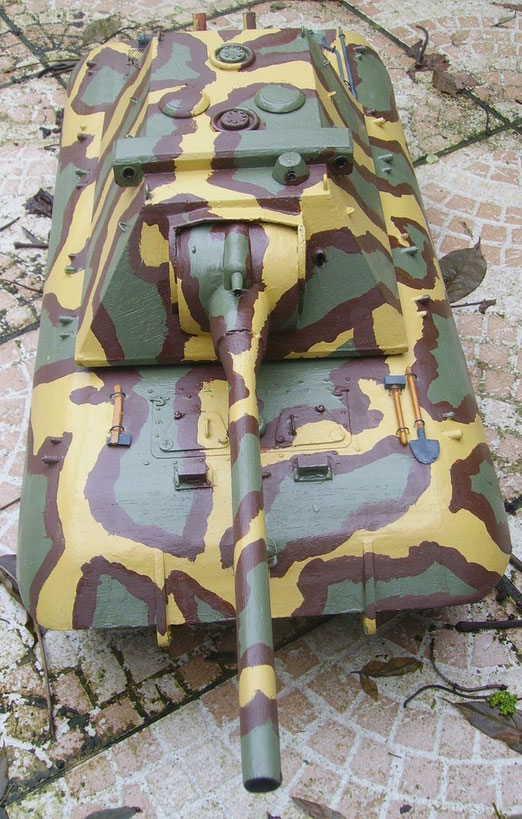CHAR SUPER-LOURD TYPE E100 " Tourelle KRUPP " - Site Jimdo de 89dius!