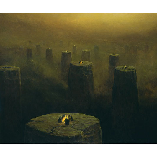 Many years ago Master Beksinski Painted this: - Official store ...