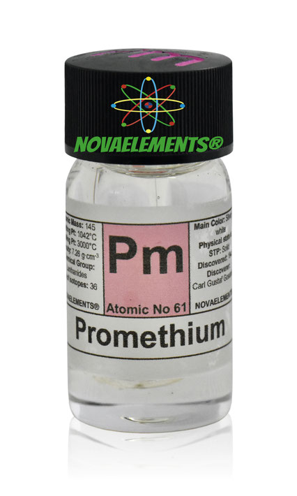 Buy Promethium sample for element collection - NovaElements