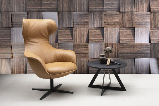 Leder- & Stoffsessel im Vintage oder Lagom Style - MÖBELLOFT