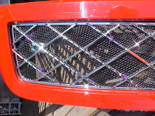 Behind The Grille Bug Screen Chevy - Winter Front Grill Cover And Bug ...