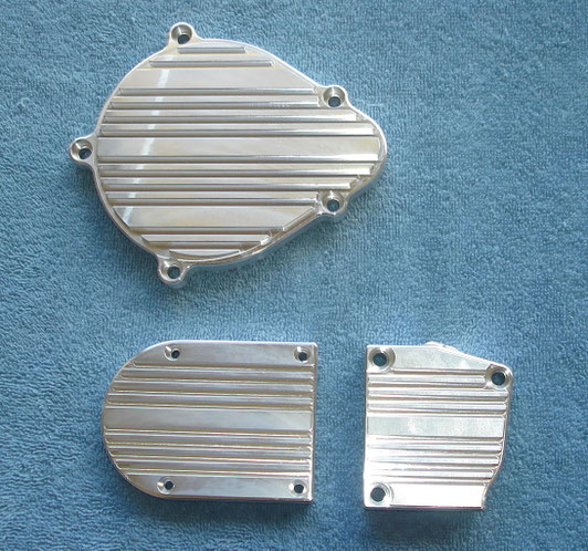 MOTOR COVERS: CLUTCH PLATE / GENERATOR / ACTUATOR - PedalChopper