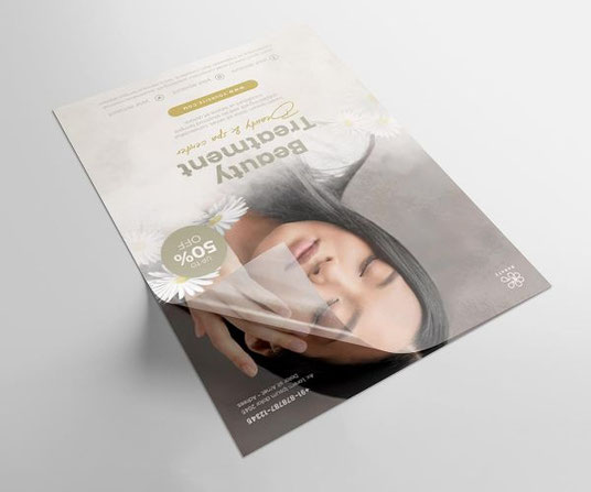 Plastification grand format - Imprimerie h2copy Paris bienvenue