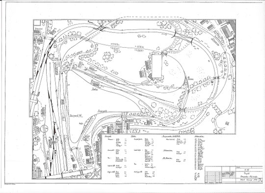 Der Gleisplan - Naugarder Kleinbahn im Modell, DRG Modellbahnanlage in ...