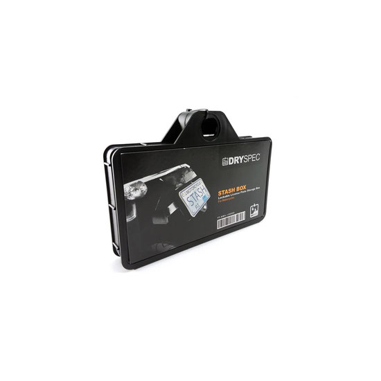 DRYSPEC STASH BOX LOCKABLE MOTORCYCLE LICENSE PLATE - peragromoto.com I ...