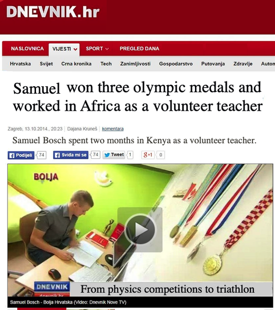 CV (list) - Samuel Bosch