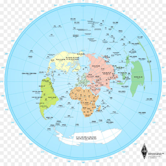 Azimuthal Map - sq9jks's JimdoPage!