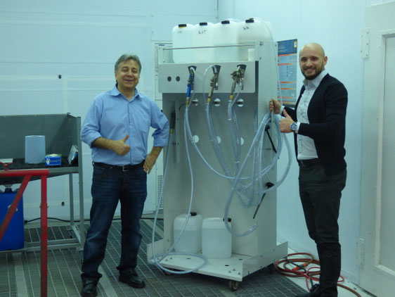 "Servicekonzept" CSM Coating Systems - Chromlack - Chromptik und Leuchtlack