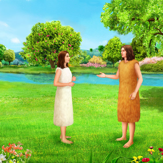 Gott erschafft Eva - liebezugottfuerimmer