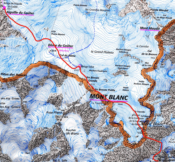 Pilier du Freney, sur les traces d'un mythe du massif du Mont-Blanc ...