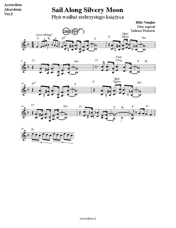 - Sail Along Silvery Moon - Billy Vaughn - Strona internetowa muzyktedi!