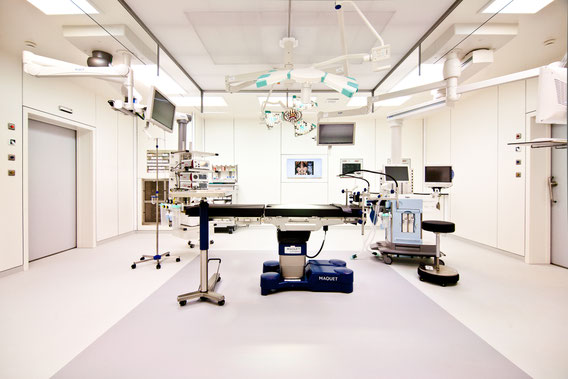 Referenzliste mit einer Auswahl an Projekten - MedPlan Engineering AG