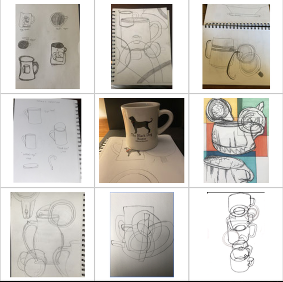 overlap drawing example