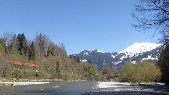Iller und Untere Breitach - Flussinfoseite Paddeln