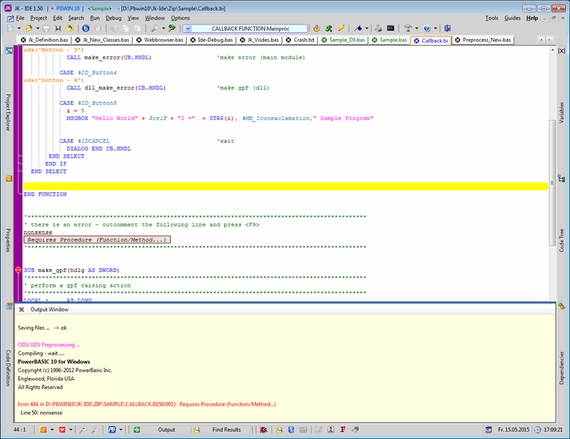 Screenshots - JK-IDE