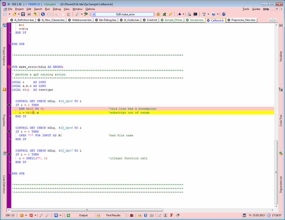 Screenshots - JK-IDE