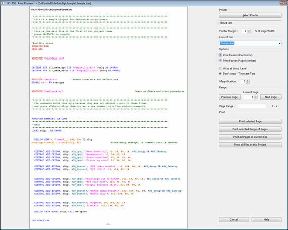 Screenshots - JK-IDE
